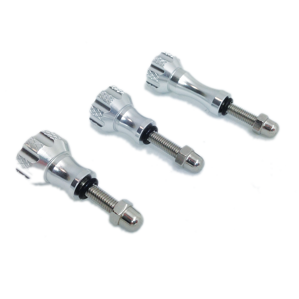 Camera Mount | CNC Aluminium Bolt Kit | Silver – Dunlop Kartsport